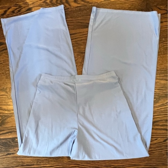 Boohoo | Pants & Jumpsuits | Boo Hoo Periwinkle Size 8 Lightweight Wide ...